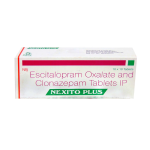 Nexito 10 Mg | Escitalopram | Uses, Benefits, Side Effects & Safety ...